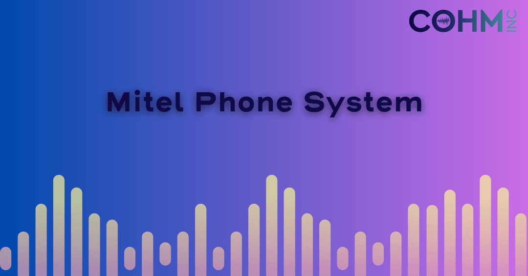 Connect On Hold Device to Mitel Phone System | COHM